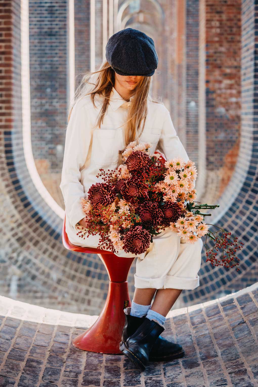 Rust Seasonal Autumn Bouquet - go.botanica bespoke florists